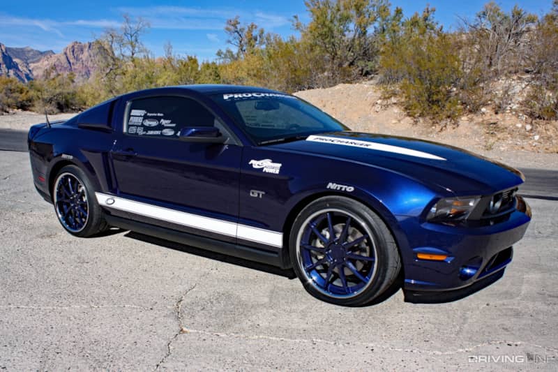 Blue 2010 Ford Mustang 2010 Ford Mustang | American Muscle CarZ