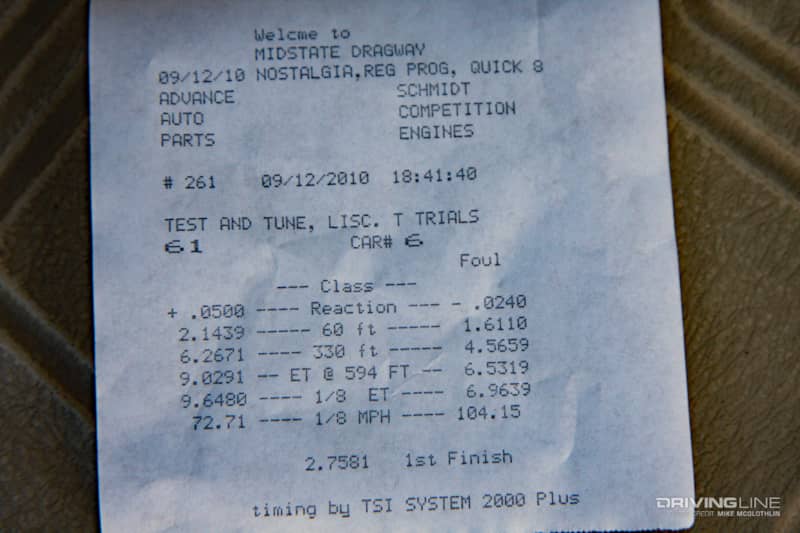 Drag Strip Math: Finding The Deeper Meaning In That Timeslip | DrivingLine