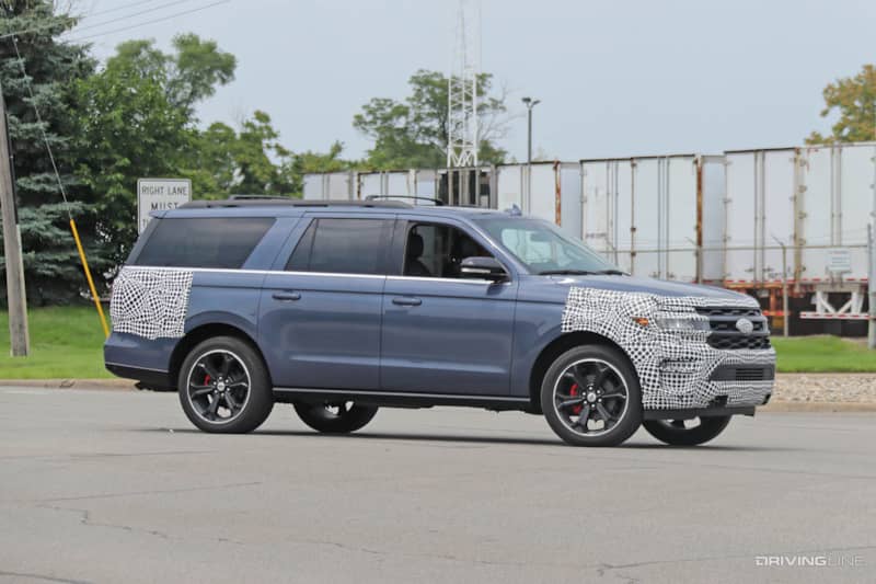 Spy Photos: 2022 Expedition ST, Ford's Full-Size Muscle SUV Uncovered ...