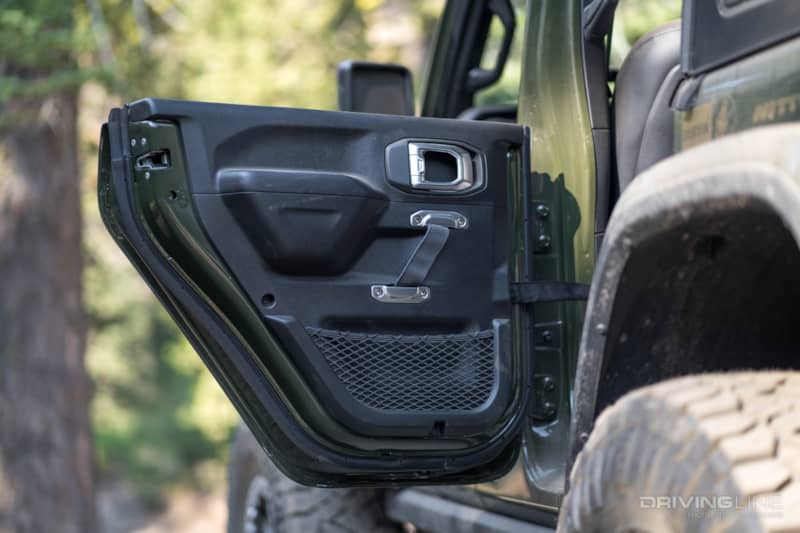 Factory Jeep Wrangler JL Half-Door Review | DrivingLine