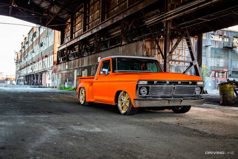 Orange Dream Machine: A ’77 F-100 Pickup Truck Inspired by Family ...