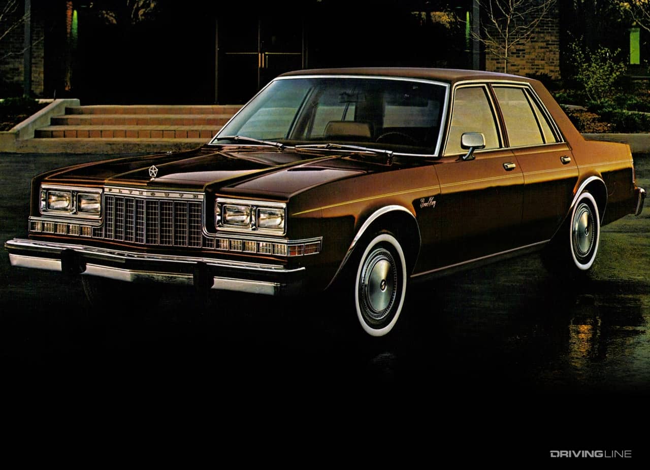The Chrysler M-Body Was Dodge and Plymouth's Last Old School V8 Rear ...