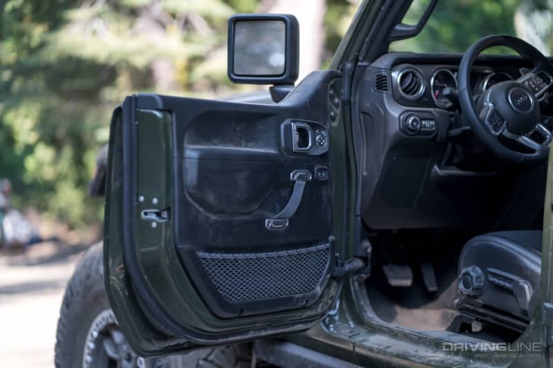 Factory Jeep Wrangler JL Half-Door Review | DrivingLine