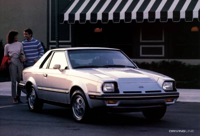 The Forgotten Rad-Era Ford EXP Turbo Coupe Sports Car Was Neither ...