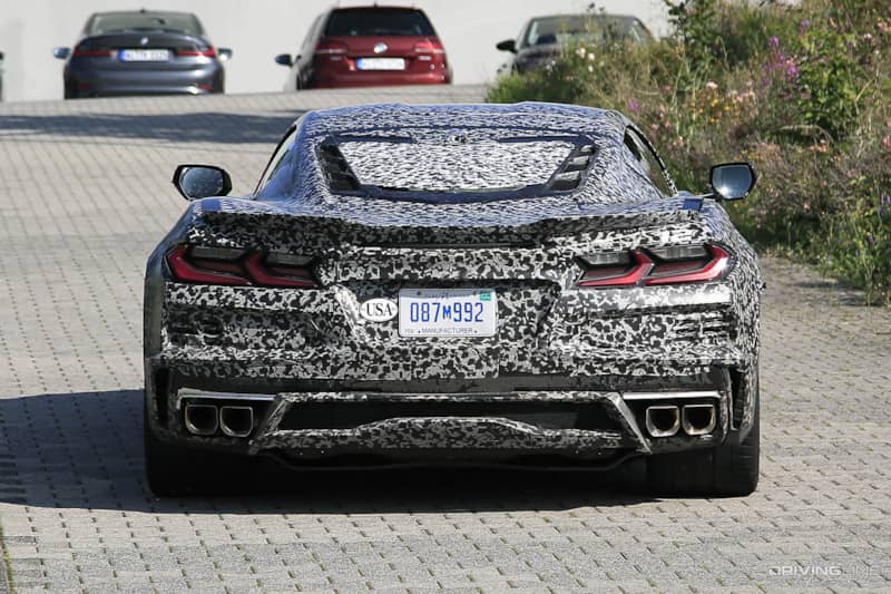 Spy Photos: Is this the Hybrid 2023 Corvette C8 E-Ray? | DrivingLine