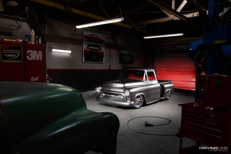 Silver Lining: A Lowered ’56 Chevy Pickup That’s Making a Big Splash at ...