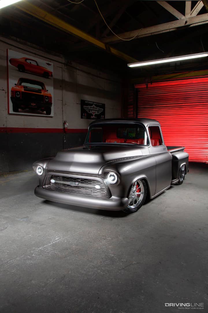 Silver Lining: A Lowered ’56 Chevy Pickup That’s Making a Big Splash at ...
