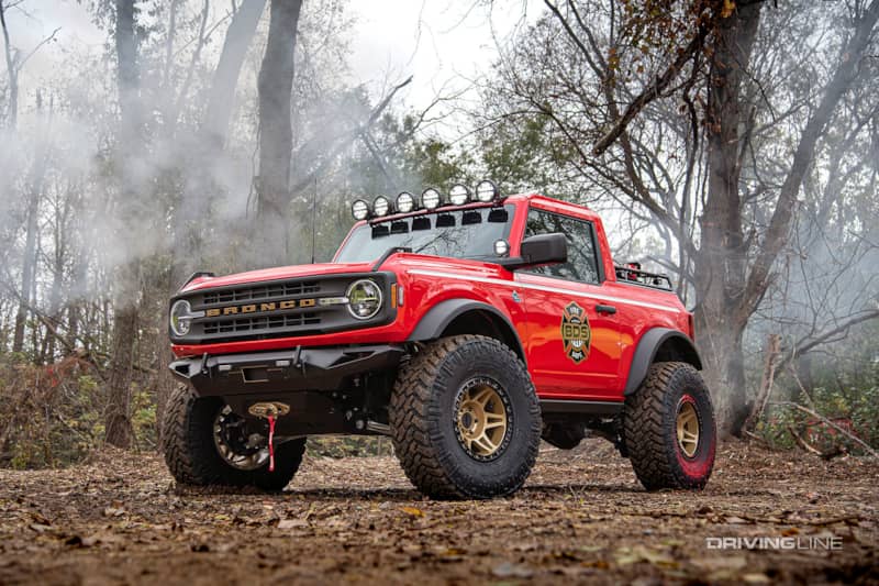 Ford and BDS Suspension Unveil the Fire Command Bronco Custom | DrivingLine
