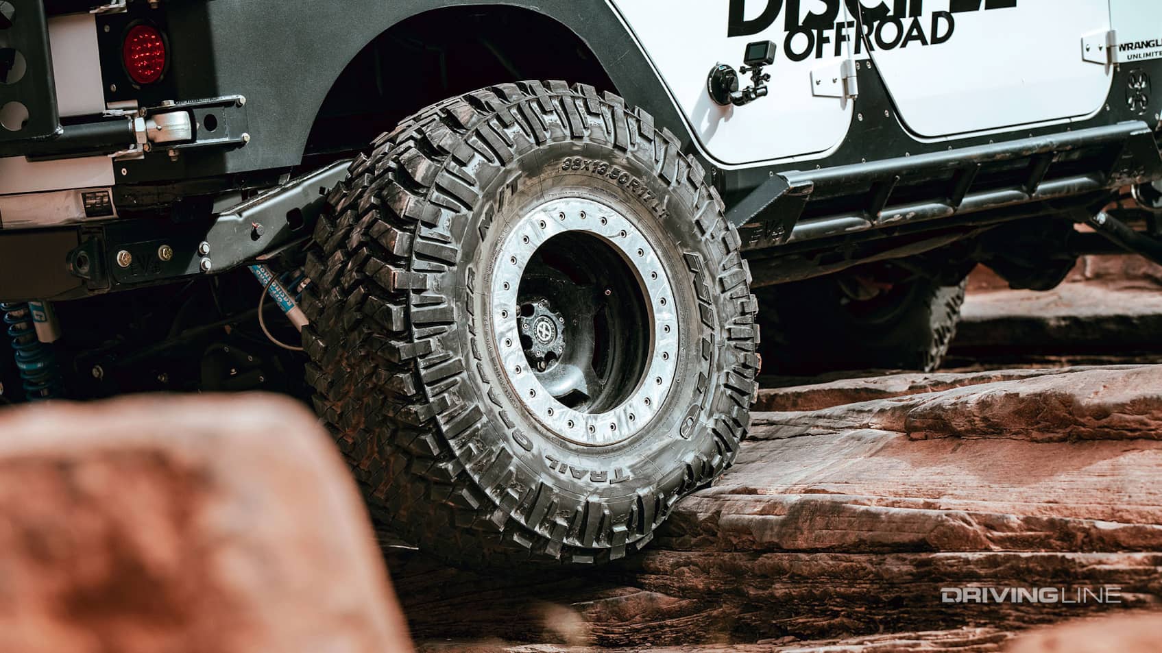 Off-Roading Moab Rim Trail by Jeep | On the Trail | DrivingLine
