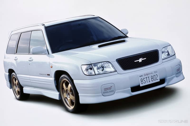 Japan's Hottest Crossover: The Subaru Forester STI Was a Boxier ...