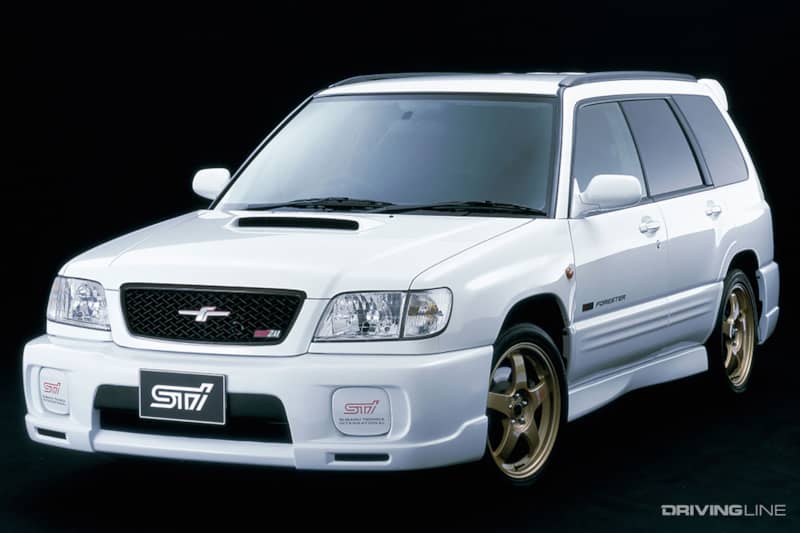 Japan's Hottest Crossover: The Subaru Forester STI Was a Boxier ...