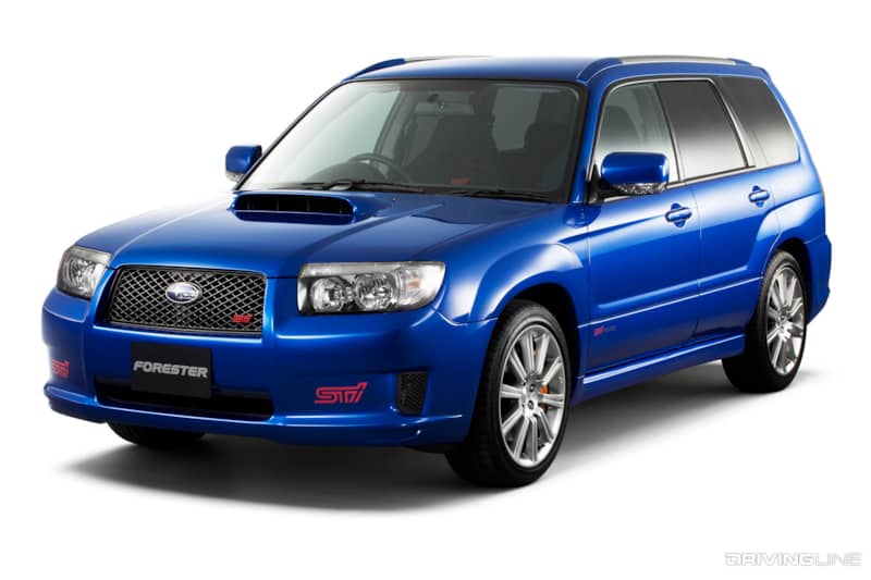 Japan's Hottest Crossover: The Subaru Forester STI Was a Boxier ...