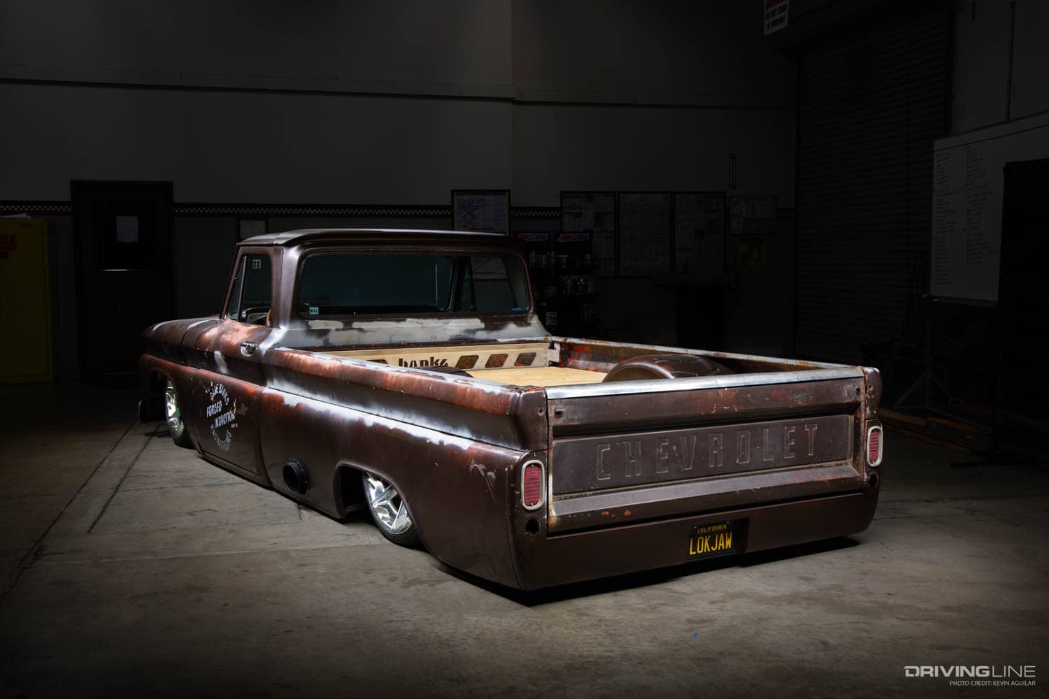 A Rusty Custom ’66 Chevy Pickup Named LokJaw | DrivingLine