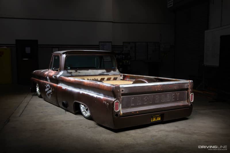 A Rusty Custom ’66 Chevy Pickup Named LokJaw | DrivingLine
