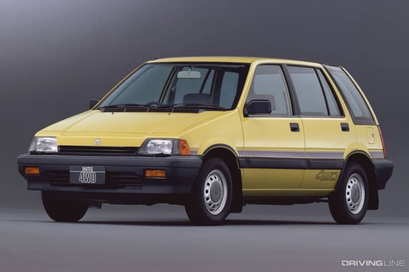 Wagovan Legend: Honda's Funky & Cool 4x4 Civic Wagon Paved the Way for ...