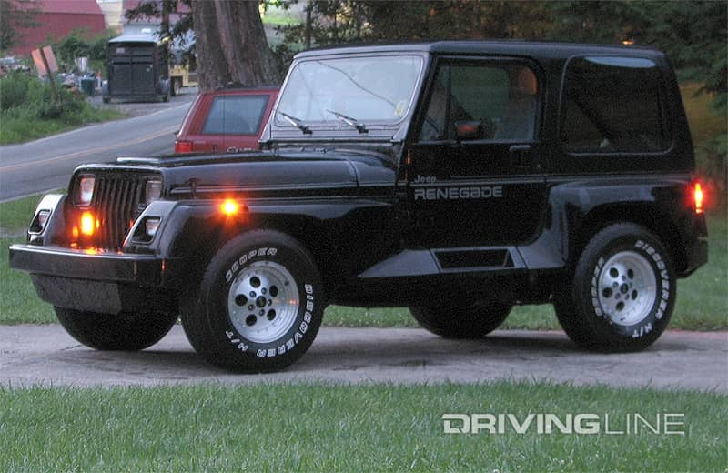 The 1990-94 Jeep Wrangler Renegade YJ Was The Weirdest 'Street ...