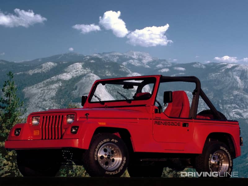 The 1990-94 Jeep Wrangler Renegade YJ Was The Weirdest 'Street ...