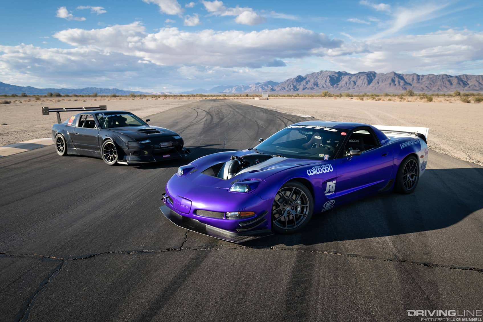 Driver Battles: Corvette Z06 vs 2JZ-Swapped Nissan 240SX | DrivingLine