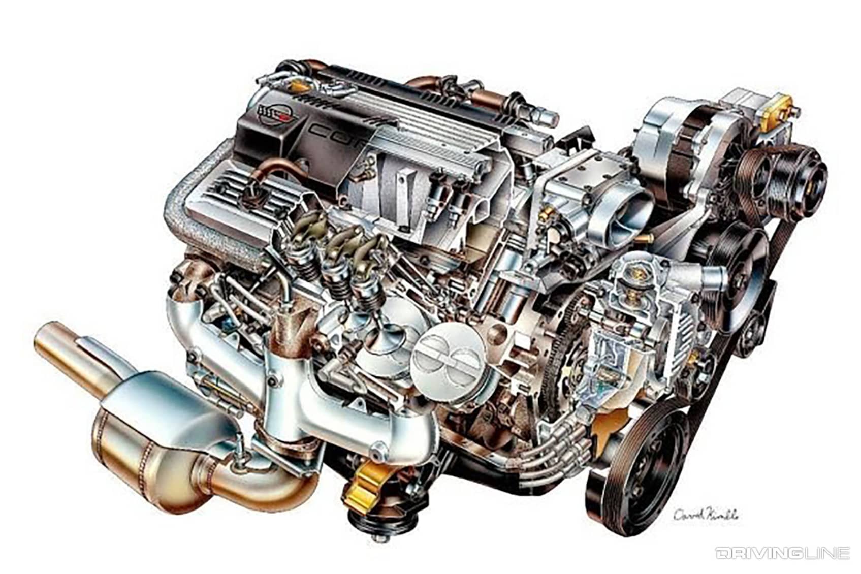 Legend of the LT1: Before the LS1, This High Tech V8 Brought the Small ...