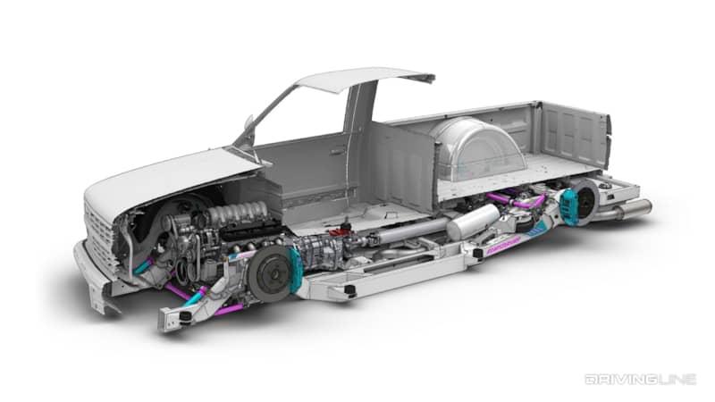 The Low Pro Pre-Slammed OBS Chevy Truck Chassis Is The Next Big Thing ...