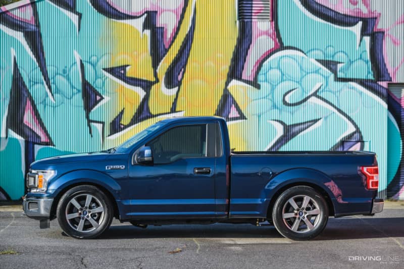 EgoBoost: Twin-Turbo V8 Ford F-150 Single Cab Muscle Truck | DrivingLine