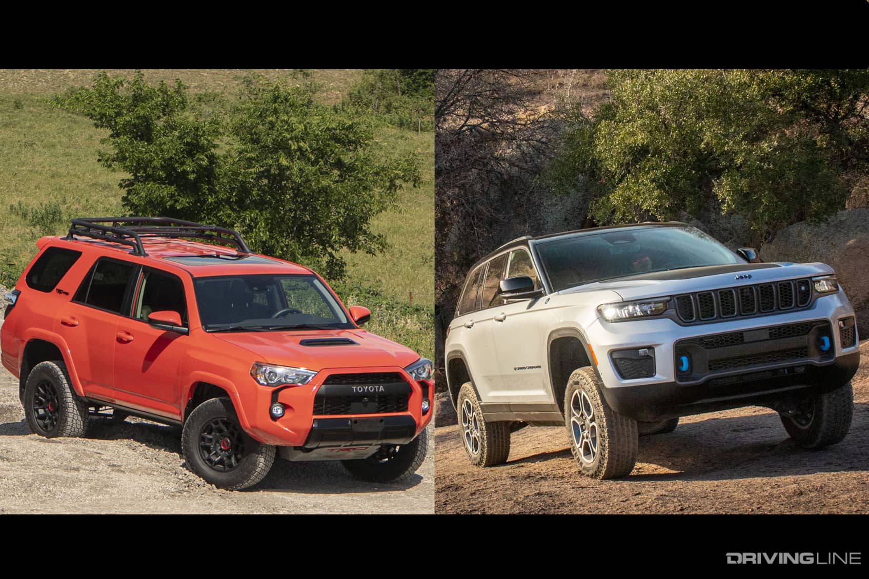 Toyota 4Runner vs Jeep Grand Cherokee: Family 4x4 SUV Battle | DrivingLine