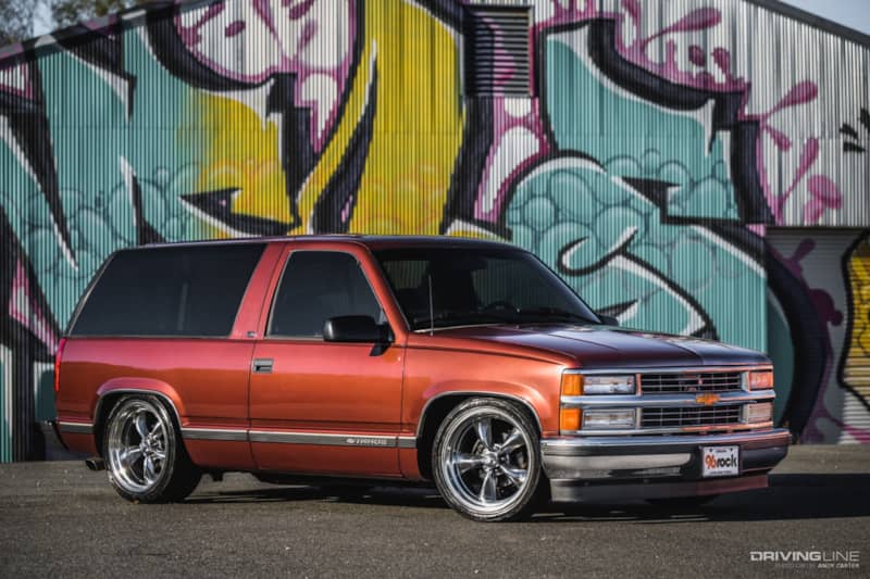 Tidy Two-Door Tahoe: Lowered Street Style '90s OBS Chevrolet | DrivingLine