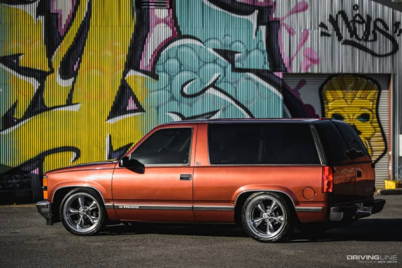 Tidy Two-Door Tahoe: Lowered Street Style '90s OBS Chevrolet | DrivingLine