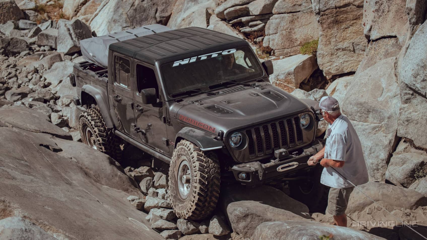 Surviving the Rubicon Trail in A Jeep Gladiator | DrivingLine