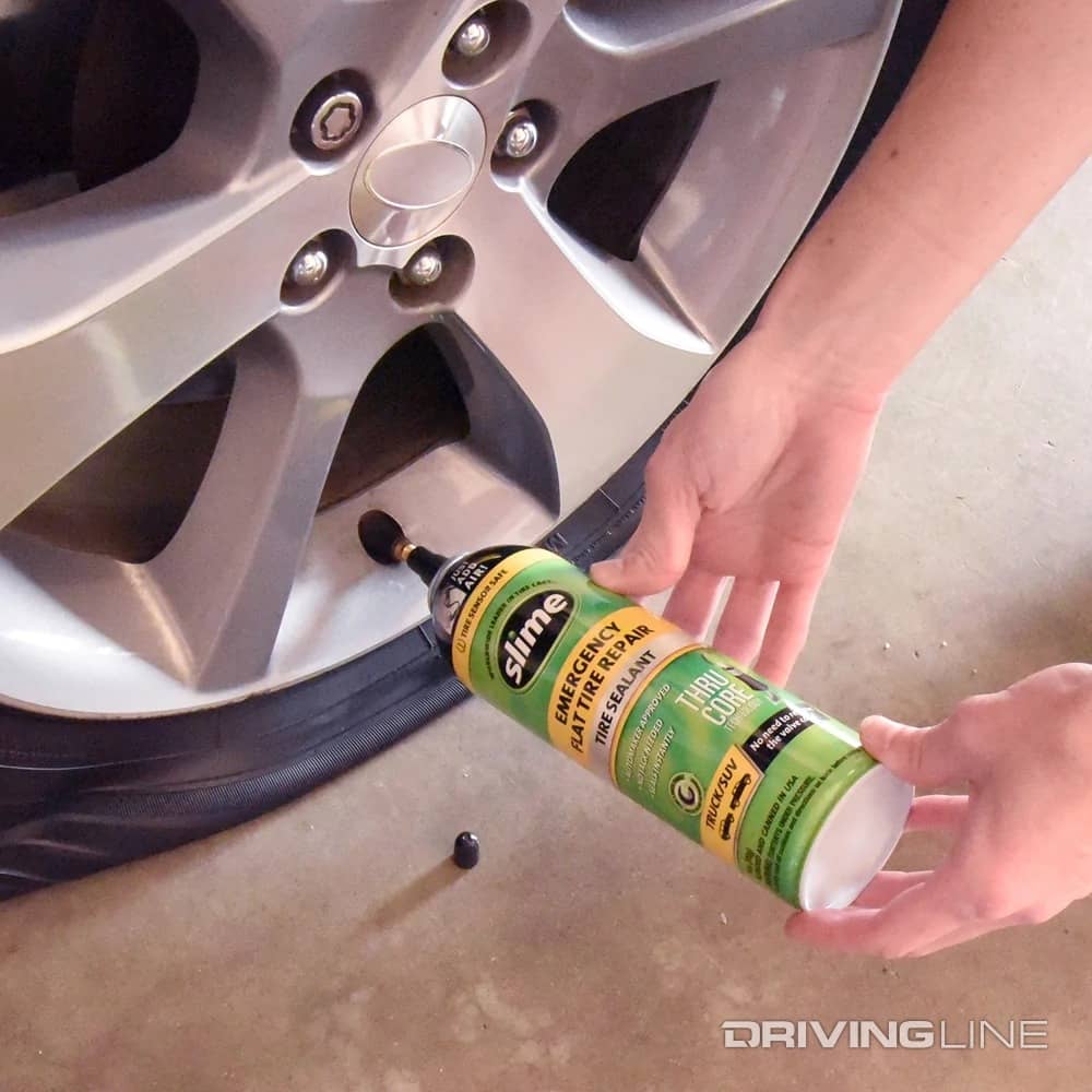 Can I Ditch My Spare Tire and Just Carry a Can of Aerosol Tire Repair ...
