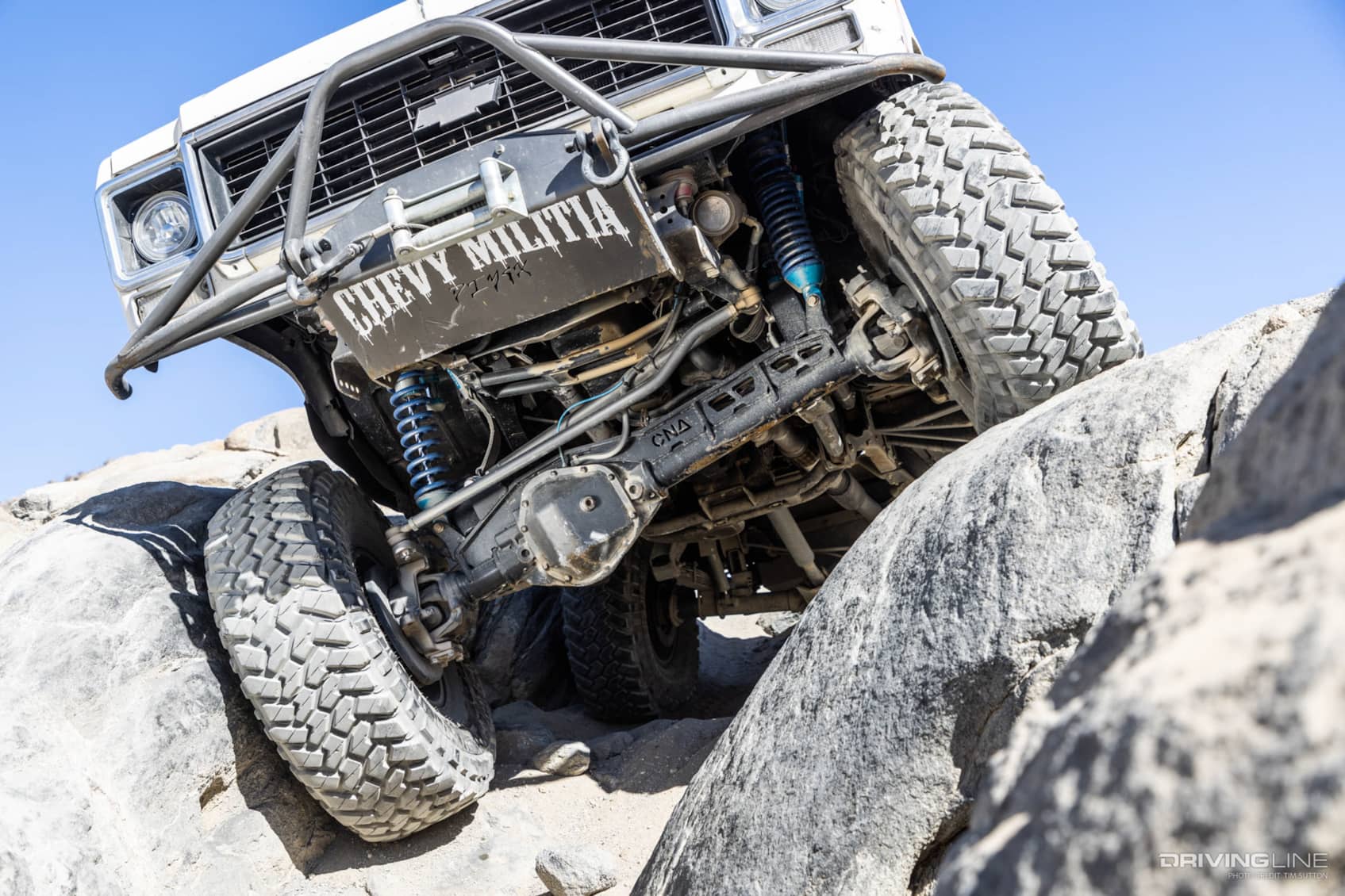 A Chevy Square Body Stepside Truck Built for the Rocks | DrivingLine