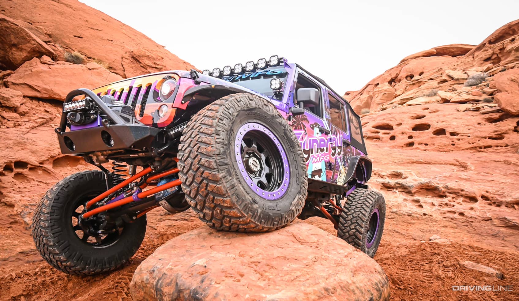 Synergy's Miami Beach Jeep JK Wrangler Built for the Stars | DrivingLine