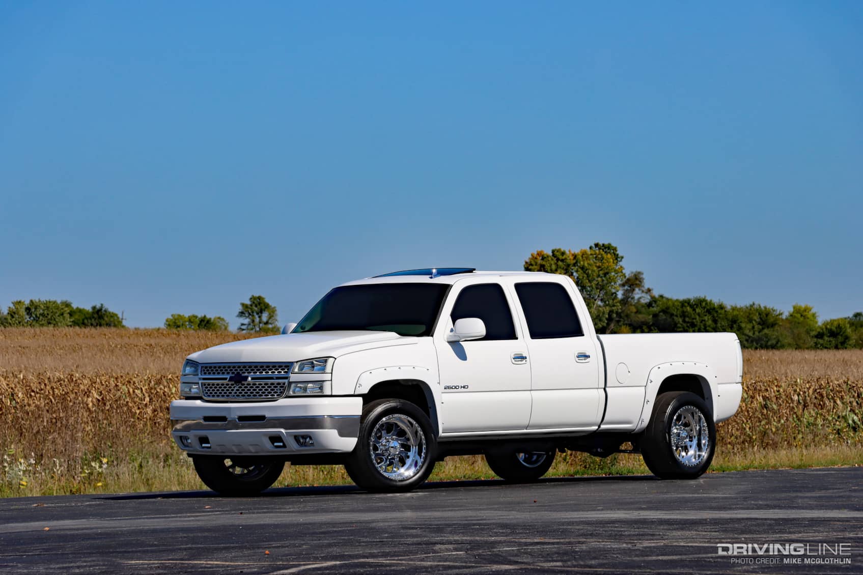 The Polar Bear: A Summit White Silverado Packing A 1,200HP Duramax ...