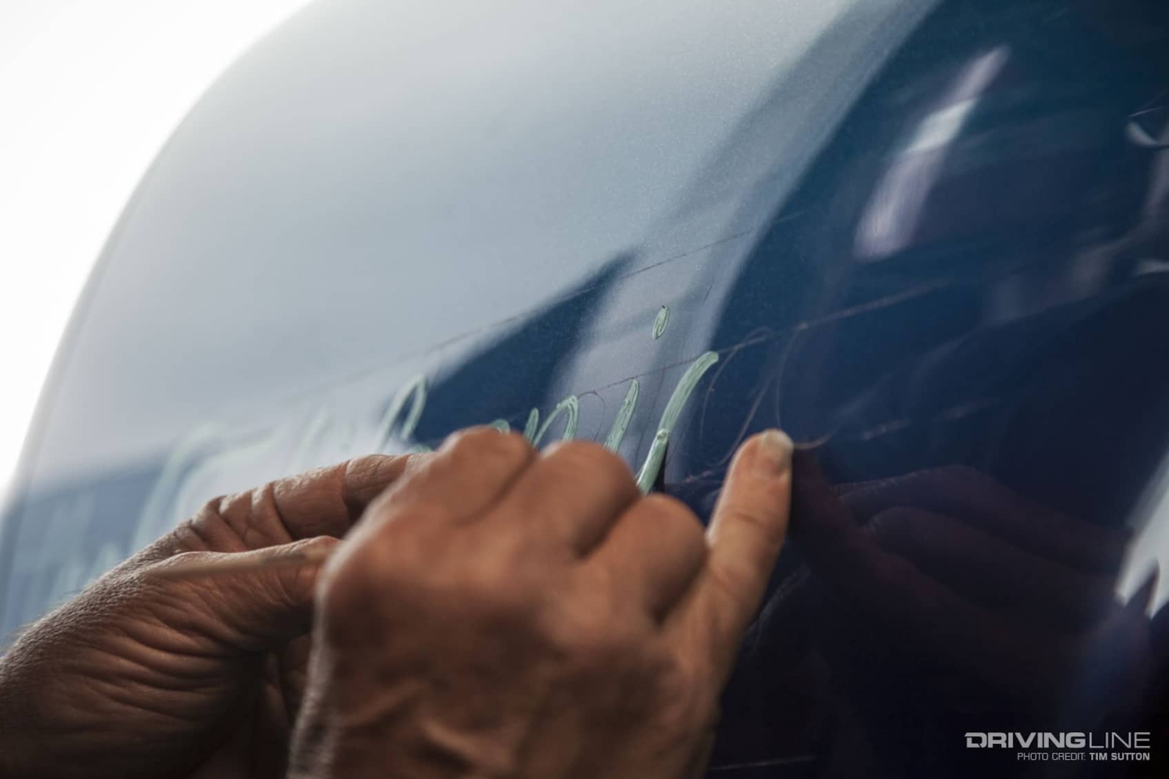 Six Decades of Balance and Line: Pinstriping With Dennis Jones ...