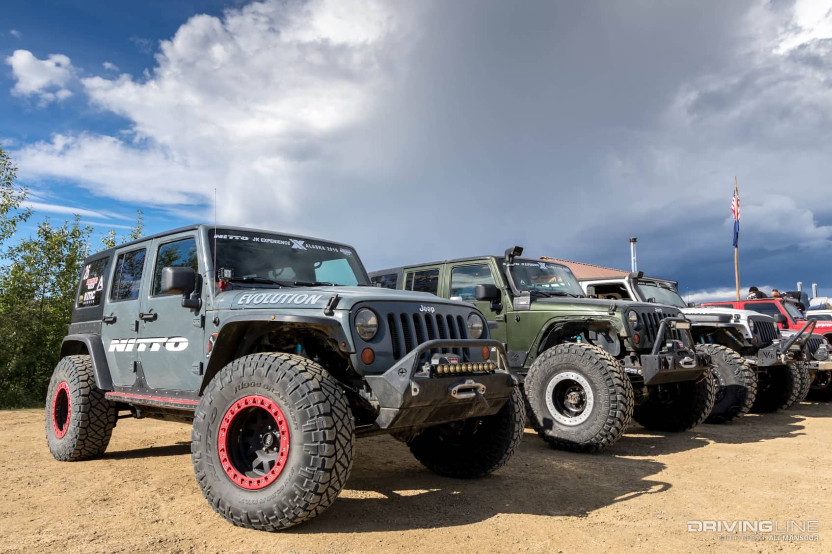 Jeep Wrangler JK's of the 2016 Nitto JKX Alaska | DrivingLine