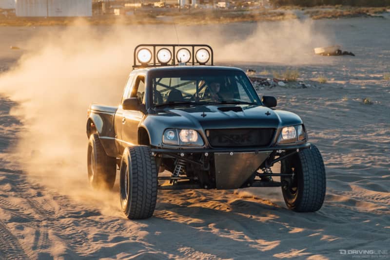 Jr's Desert-Dominating Ford Ranger Prerunner | DrivingLine