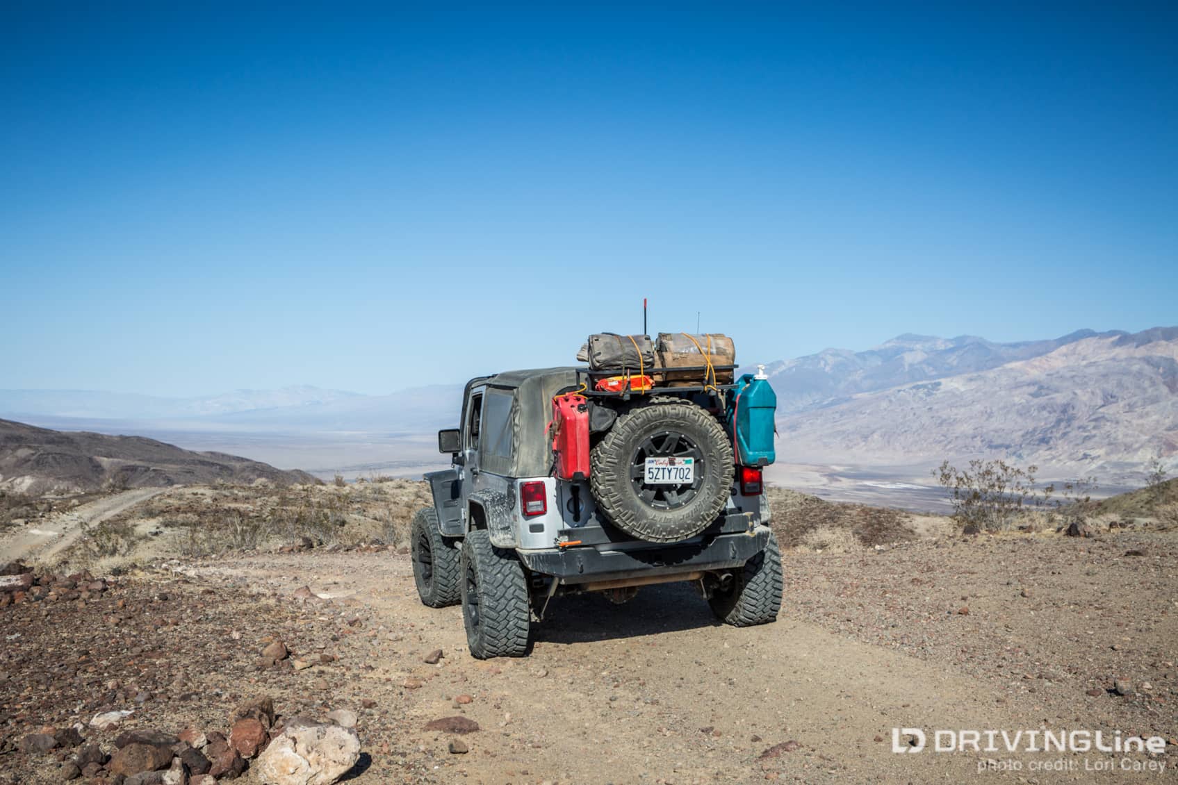 Death Valley Escape Route Over the Slate Range Mountains | DrivingLine