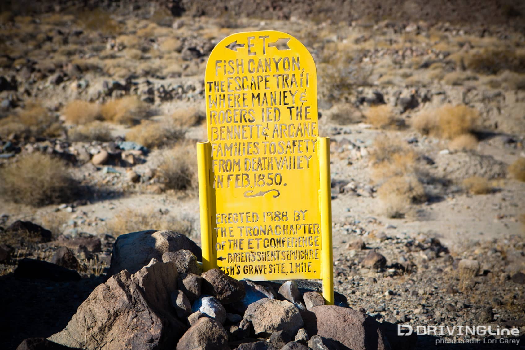 Death Valley Escape Route Over the Slate Range Mountains | DrivingLine