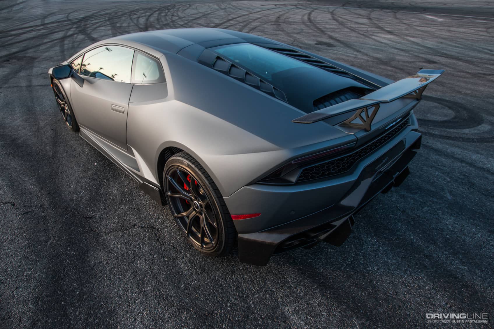 More Huracán Drift: Hübinettes Hand Over the Wheel | DrivingLine