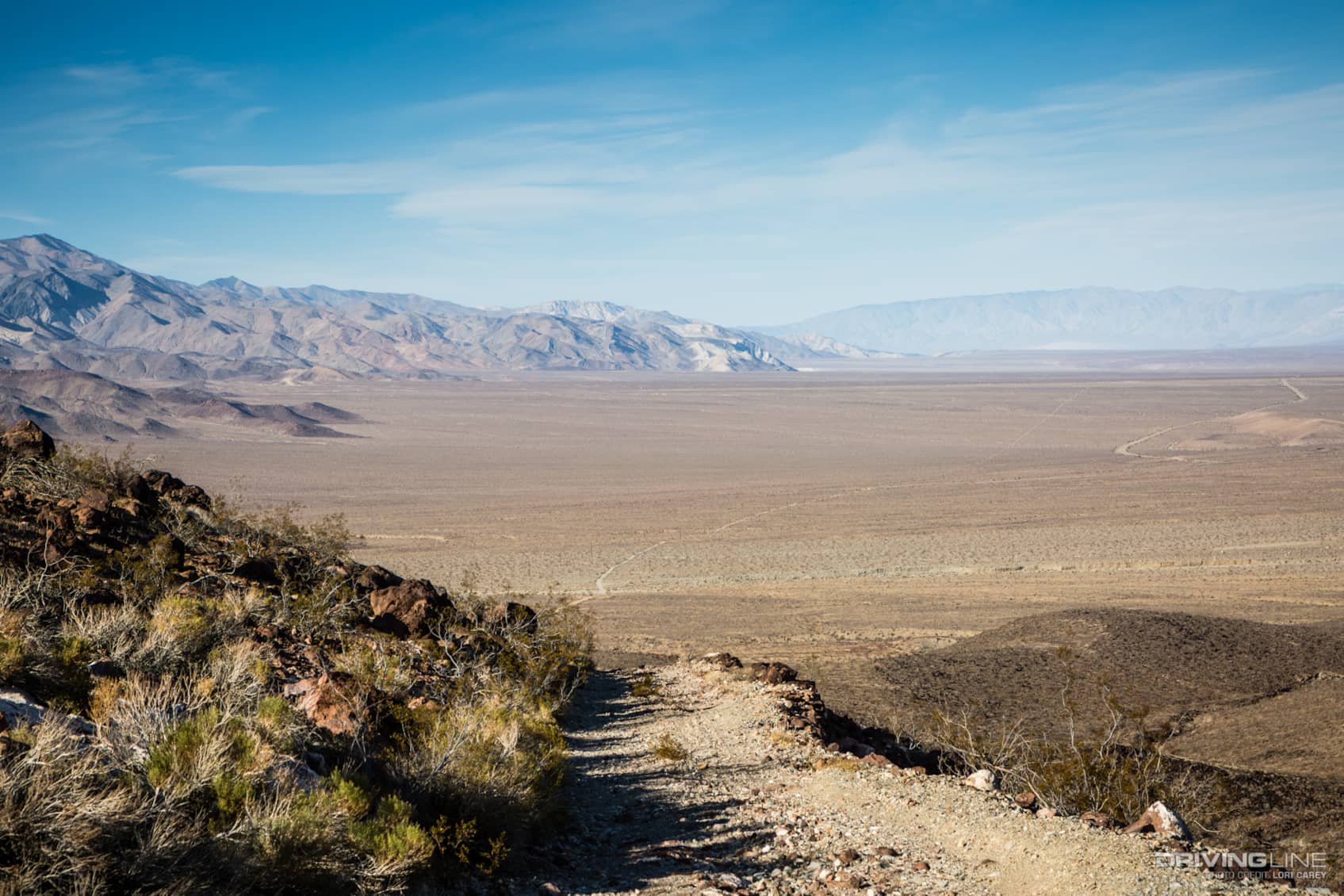 Traveling the Extended Nadeau Trail via Slate Range Crossing | DrivingLine