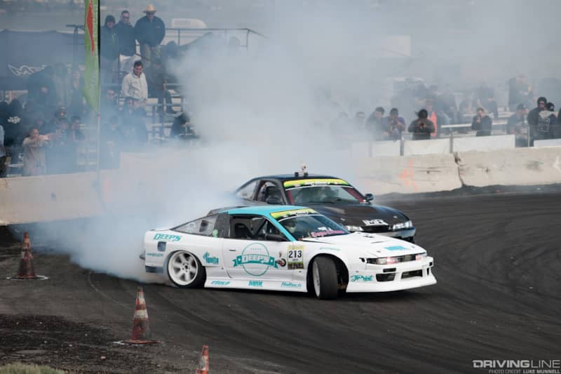 Hot Competition at 2017 Top Drift Round 1 | DrivingLine