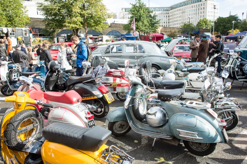 Putting the Trunk to Use: London's Classic Car Boot Sale | DrivingLine