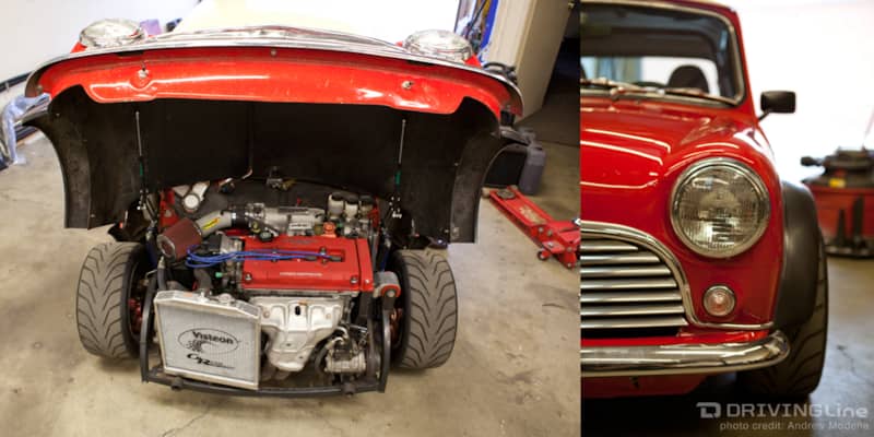 Not for the Faint of Heart: Honda Swapped Mini | DrivingLine