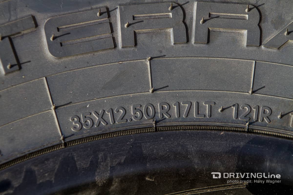 Numbers Game: How To Understand The Information On Your Tire Sidewall ...