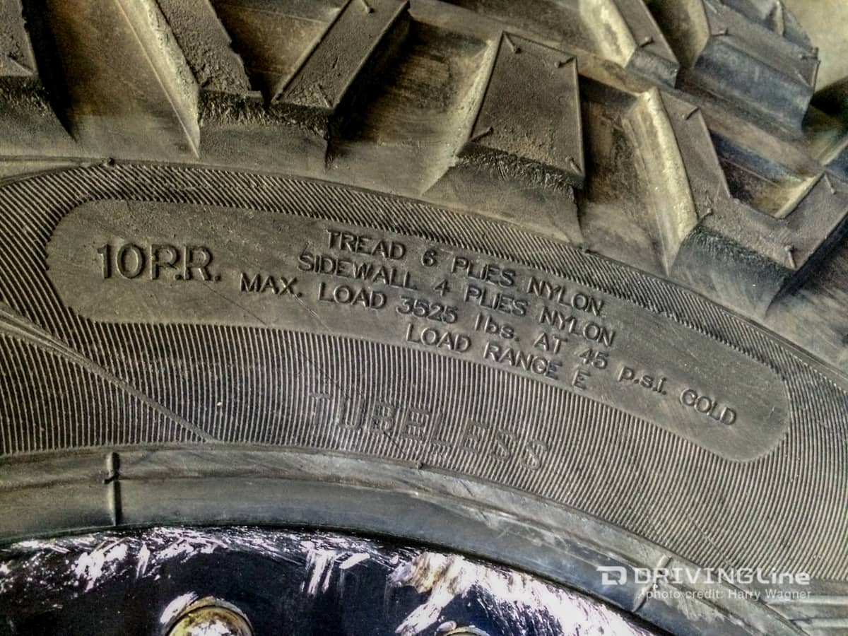 Numbers Game: How To Understand The Information On Your Tire Sidewall ...