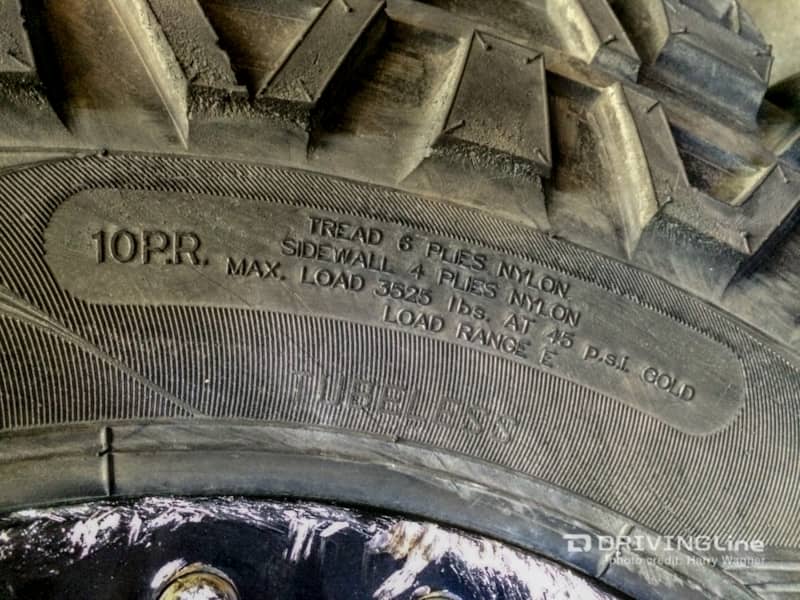 Numbers Game: How To Understand The Information On Your Tire Sidewall ...