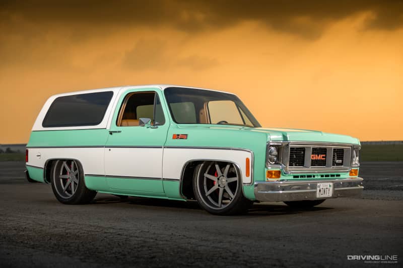 Double Mint: A Dual Purpose, Slammed ’78 GMC Jimmy Showstopper that ...