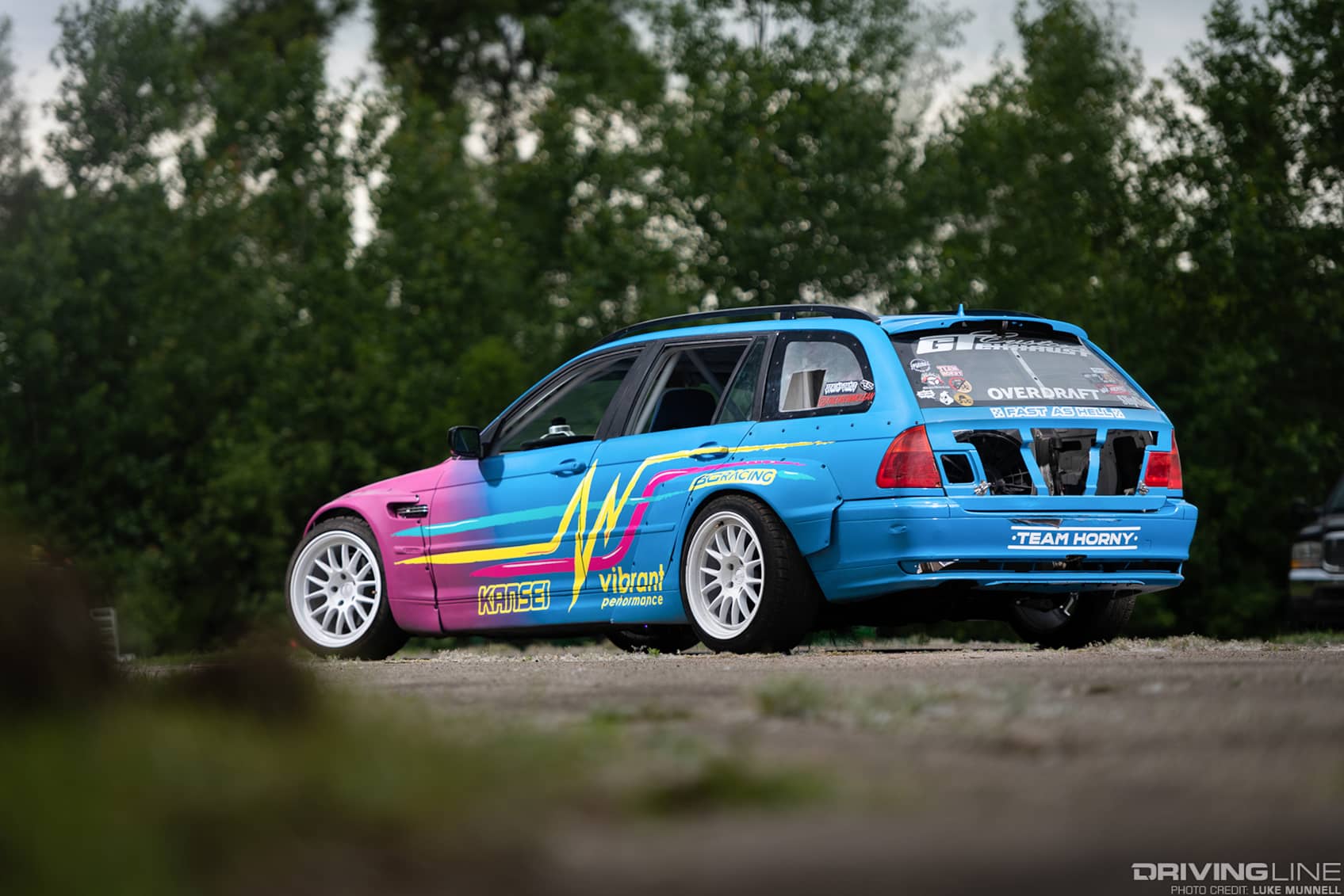 BMW E46 2JZ-Swapped Drift Wagon | DrivingLine