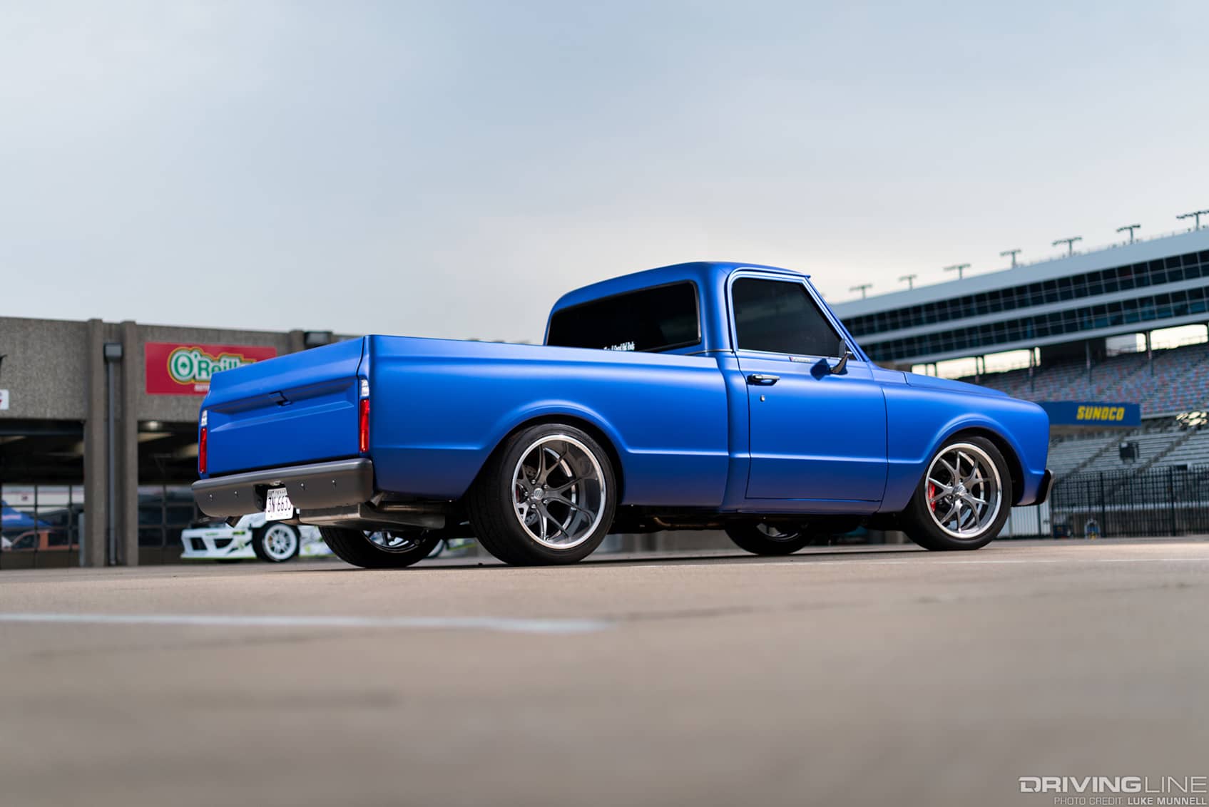 The Blue Devil: Show & Speed's Chevy Silverado Custom | DrivingLine