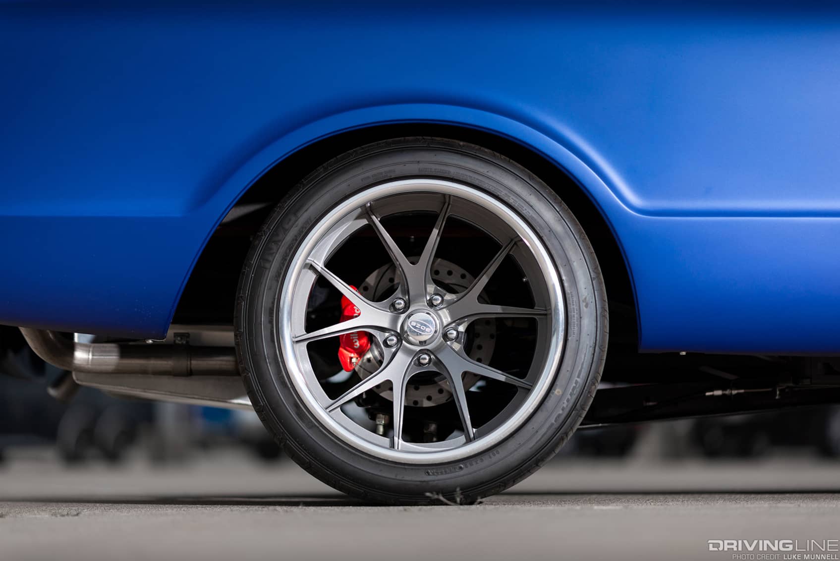 The Blue Devil: Show & Speed's Chevy Silverado Custom | DrivingLine